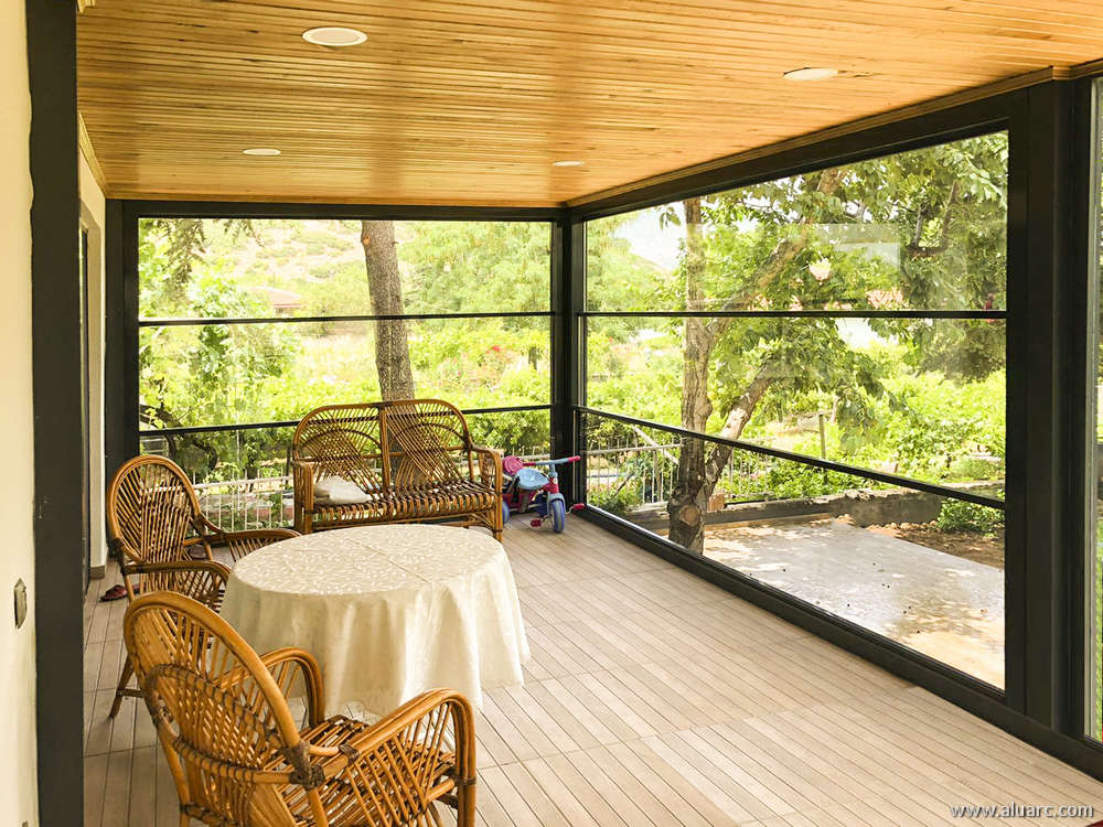 VERTIARC – Vertical Sliding System – Alu Arc – Gurkan Building Elements