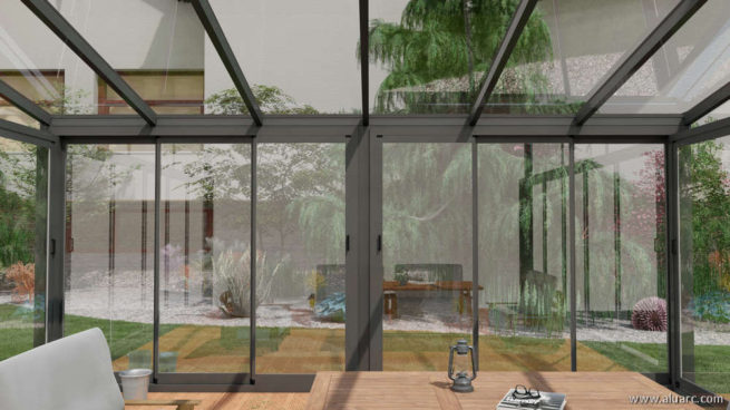 VERA – Fixed Veranda System – Alu Arc – Gurkan Building Elements