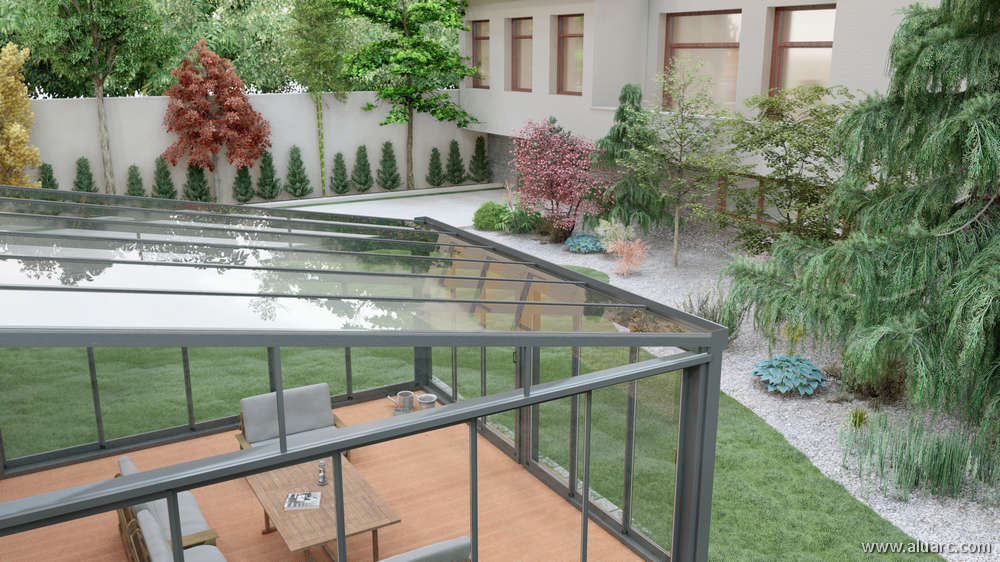 VERA – Fixed Veranda System – Alu Arc – Gurkan Building Elements